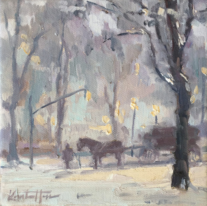 Snow Ride | Kristen Hess Art